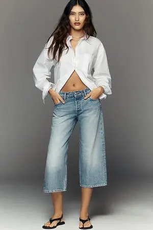EB DENIM Low-rise Baggy Capri Jeans - Luca