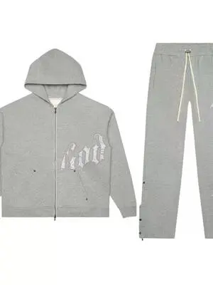 GODSPEED Logo-print Tracksuit - Grey