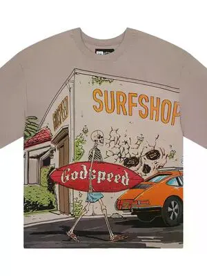GODSPEED Surf Shop T-shirt - Grey