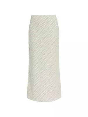 SAMSOE SAMSOE Saagneta Striped Maxi Skirt