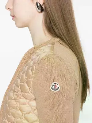 Moncler Quilted Knit-pocket Jacket