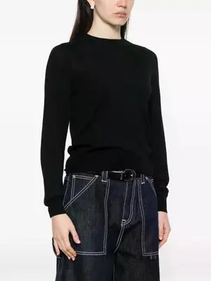 AMI Paris Crewneck Jumper With Front Detail
