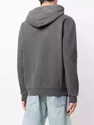 JORDAN Hooded Sweatshirt With Logo Patch - Black