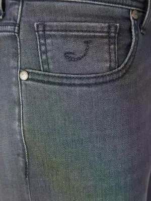 Jacob Cohen Logo-patch Jeans - Grey