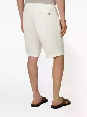Boggi Milano Drawcord Linen Shorts