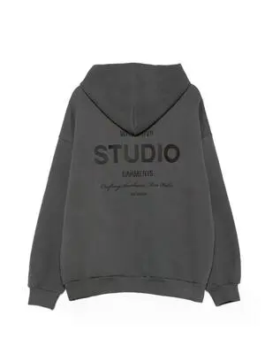 WRSTBHVR Hooded Pinstripe Sweatshirt