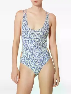 Isabel Marant Étoile Tenisia Floral-print Swimsuit