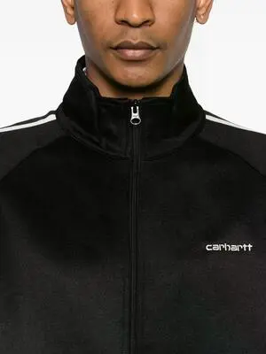 Carhartt Work In Progress Logo Zip Up Jacket