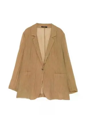 Seventy Notched-lapel Textured Blazer
