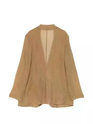 Seventy Notched-lapel Textured Blazer
