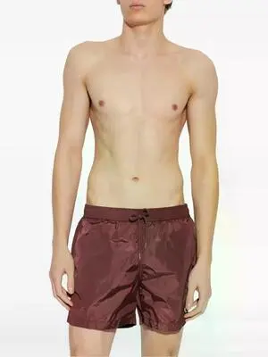 Moncler Logo Patch Swim Shorts