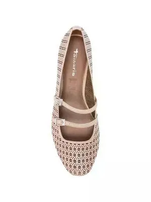 TAMARIS Cut-out Strap Ballet Flats