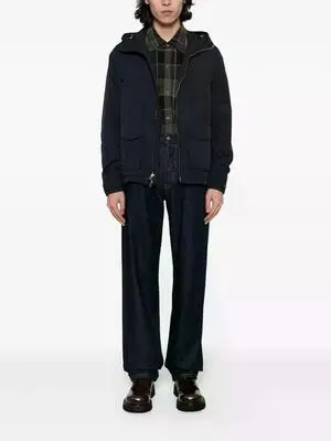 Woolrich Hooded Zip-up Jacket With Drawstring Hood