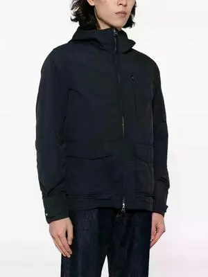 Woolrich Hooded Zip-up Jacket With Drawstring Hood