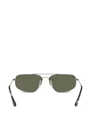Ray-ban Rectangle-frame Sunglasses - Silver
