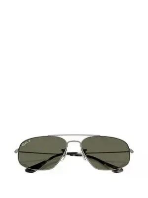 Ray-ban Rectangle-frame Sunglasses - Silver