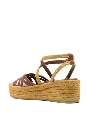 Valentino Garavani Braided Platform Sandals
