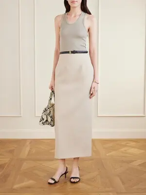 Wardrobe.NYC Wool Column Skirt