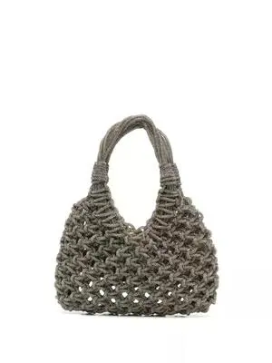 HIBOURAMA Small Vannifique Crystal-embellished Bag - Grey