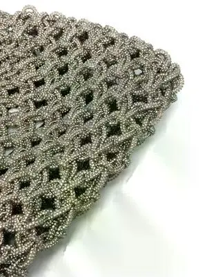 HIBOURAMA Small Vannifique Crystal-embellished Bag - Grey