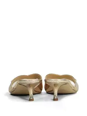 Michael Kors Criss-cross Sandals - Gold