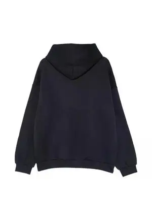 WRSTBHVR Hooded Pouch Sweater - Blue