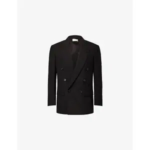 THE ROW Mazzy Double-breasted Wool Jacket