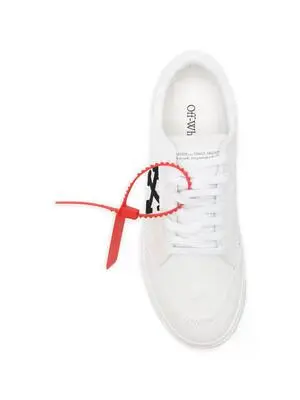Off-White Vulcanized Low Sneakers - White