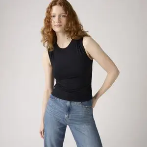 LEVI'S Crystal Ruched Top