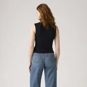 LEVI'S Crystal Ruched Top