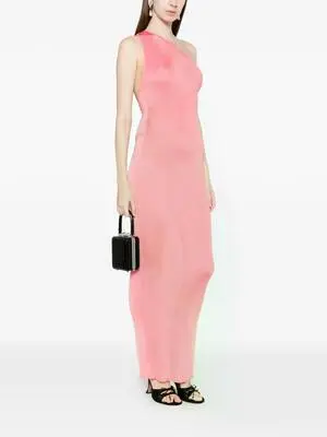 SELF-PORTRAIT Maxi One-shoulder Dress
