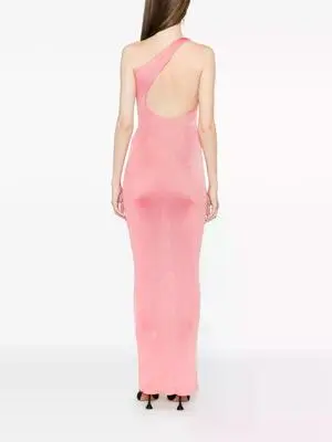 SELF-PORTRAIT Maxi One-shoulder Dress