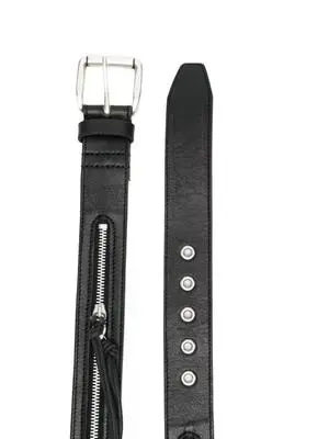 Our Legacy Zipped Leather Belt