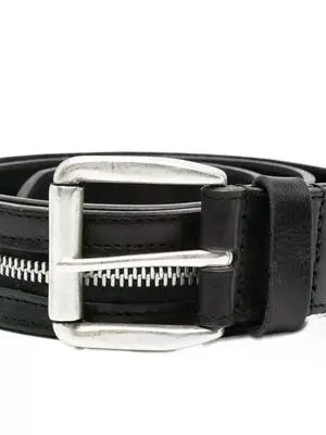 Our Legacy Zipped Leather Belt