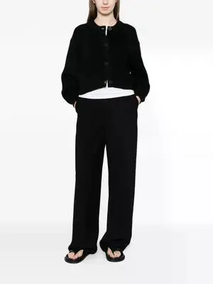 CT PLAGE Button Pocket Knitwear - Black