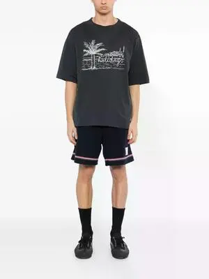AGNES B. Graphic-print Round Neck T-shirt