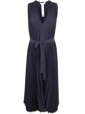 TWINSET Pleated Midi Dress