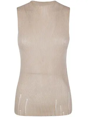 UMA WANG Sleeveless Wool Sweater
