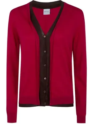 Paul Smith V-neck Cardigan - Red