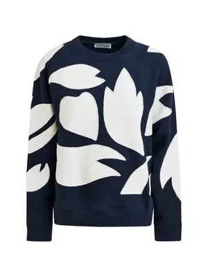 Essentiel Antwerp Embroidered Cotton Sweatshirt
