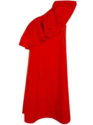 Essentiel Antwerp Juicer Asymmetric Ruffle Dress