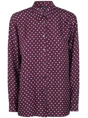 LAURA URBINATI Oversized Silk Shirt