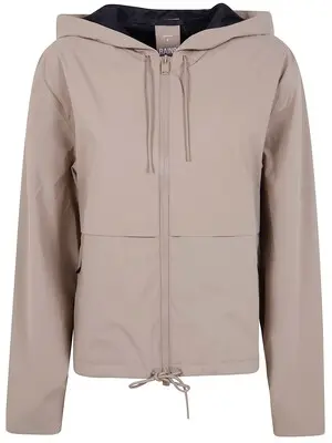 Rains Suva Hardshell Short Jacket - Beige