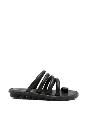 TRIPPEN Threads Flat Sandals - Black