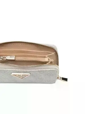 Guess Monogram-pattern Wallet - Grey