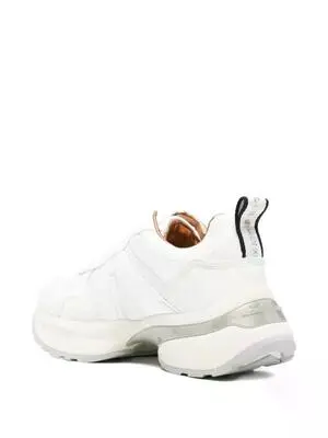 ALEXANDER SMITH Victoria Leather Sneakers - White