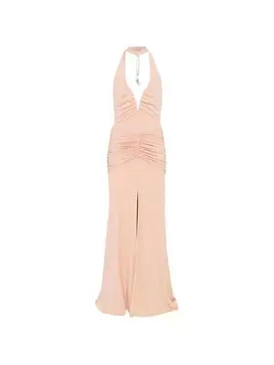 BABYLONE PARIS Halterneck Maxi Dress