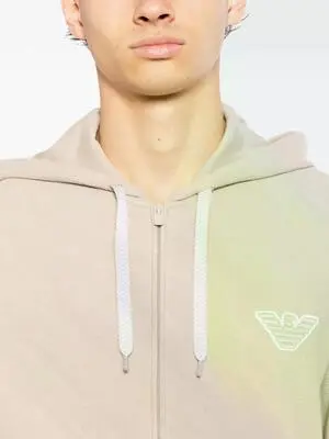 Emporio Armani Logo-embroidered Hoodie