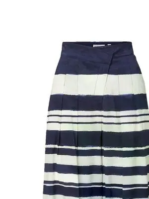 Veronica Beard Heron Striped Trousers - Blue