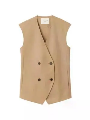 Lafayette 148 New York Button Detailed Vests For Women